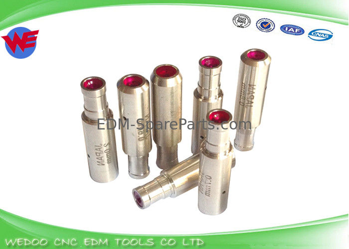 Z140 EDM Drill Guides / EDM Drilling Machine Parts 0.1-3.0mm EDM Ruby ...