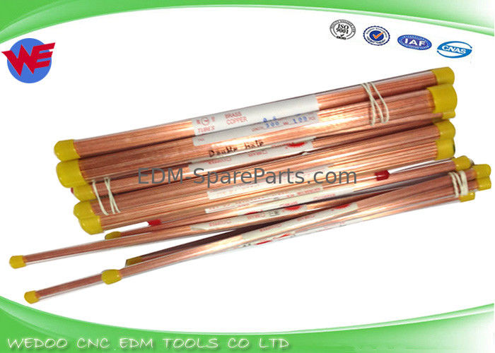EDM Copper Electrode Tube 2.0*400mm Multi hole Type For EDM Drill ...