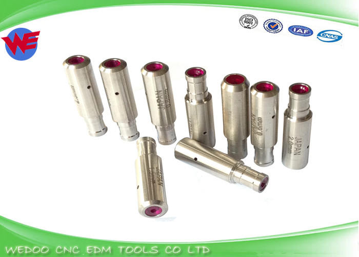 Dia 0.1mm - 3.0mm EDM Small Drill Guide Z140 Ruby Pipe Guide 8*6*30 mmL