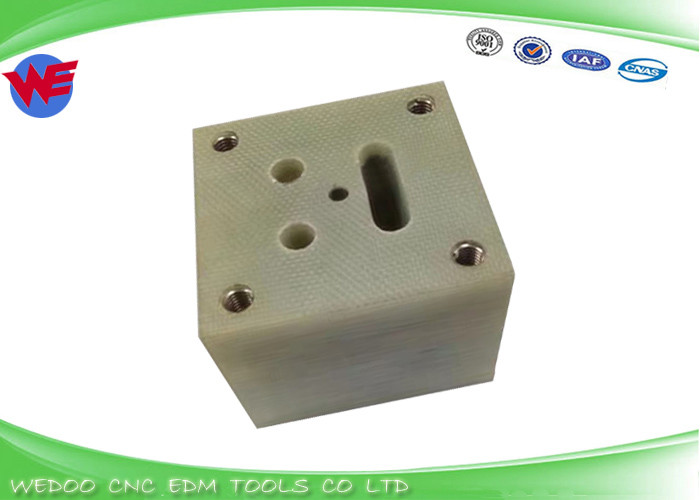 A290-8101-X509 Upper Isolator Plate Fanuc EDM Parts A-C Series 40*40*34 ...