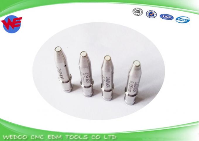 0.2 mm Z140A EDM Drill Guides EDM Ceramic Pipe Guide For Drilling Machine