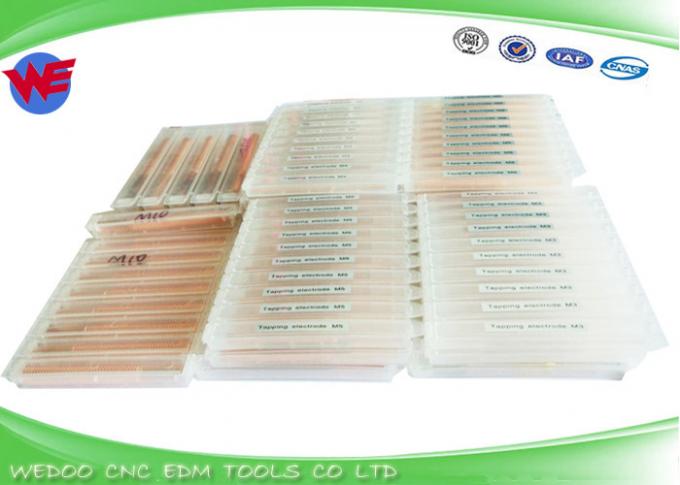 CNC EDM Machine EDM Threading Electrodes M10 Copper Material Thread Tapper